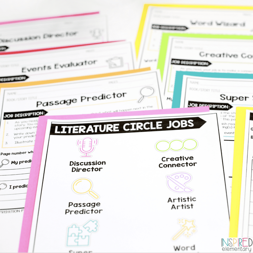 Literature Circles 101 · Inspired Elementary