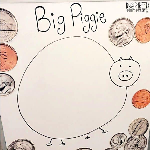 "Big Piggie" Math Game · Inspired Elementary