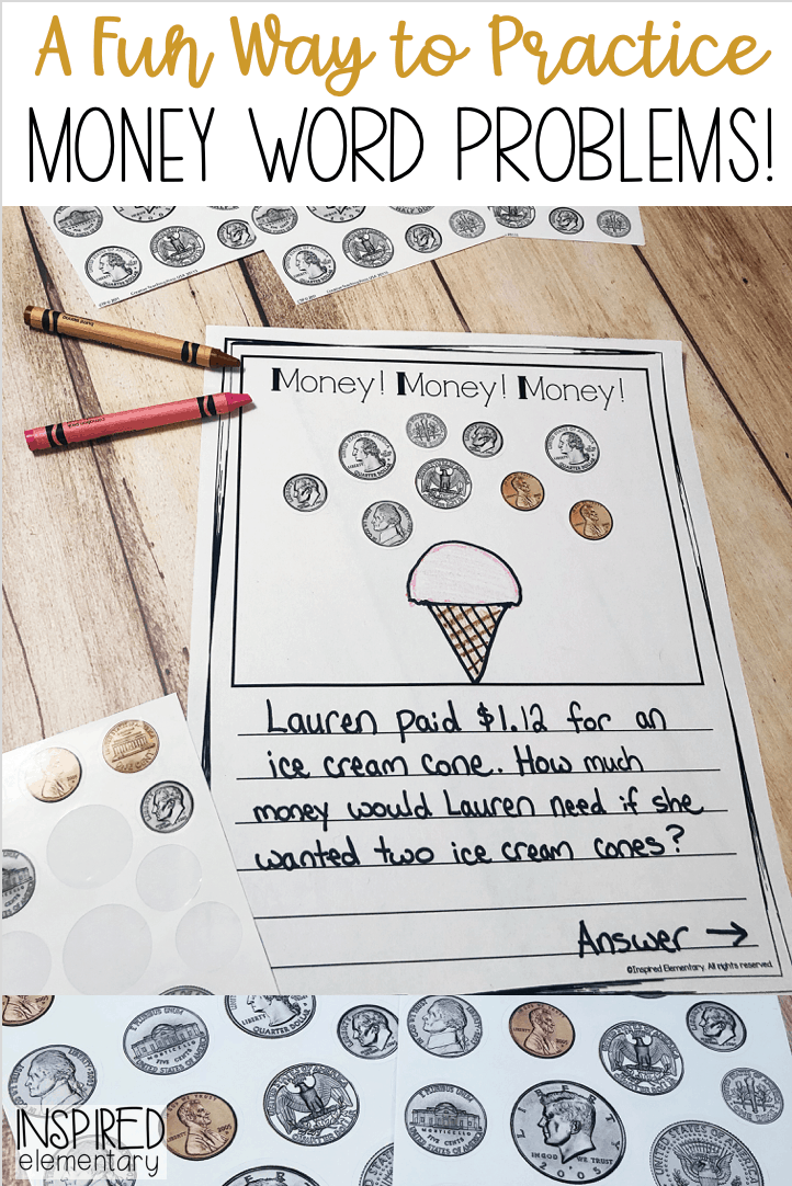 Money Math Walk Activity · Inspired Elementary