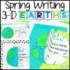 3-D Earth Writing: Spring Poetry Activity & Bulletin Board Display ...