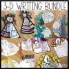 3-D Writing Activities BUNDLE – Writing Craftivities Throughout the Year