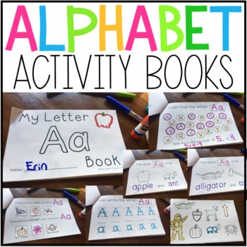 A-Z Alphabet Activity Book BUNDLE! · Inspired Elementary