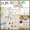 Alphabet Activities Bundle (Capital & Lowercase Alphabet Books and ...