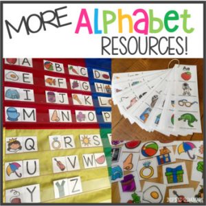 Alphabet Activities Bundle (Capital & Lowercase Alphabet Books and ...