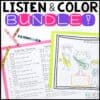 Listen and Color BUNDLE | Following Directions Activities · Inspired ...