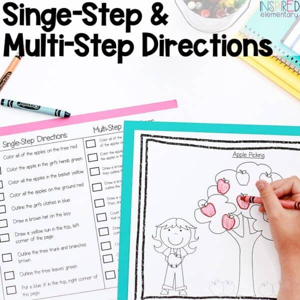 Listen and Color Through the Year BUNDLE | Following Directions ...