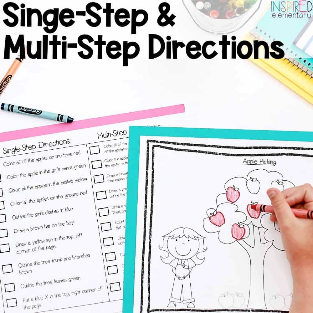 Listen and Color Through the Year BUNDLE | Following Directions ...