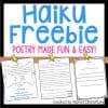 Haiku Poetry Freebie!