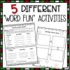 Holiday "Pick-a-Word" & Word Fun Activities! · Inspired Elementary