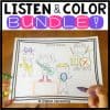 Listen and Color Through the Year BUNDLE!