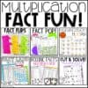 Multiplication Facts Practice Bundle | Multiplication Games and ...