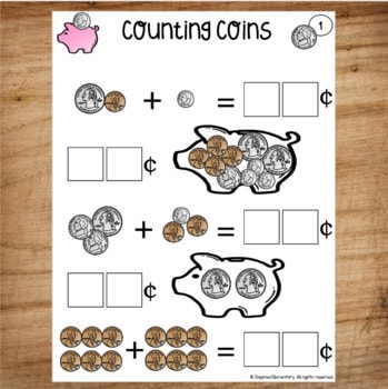 Math Tiles: Counting Coins