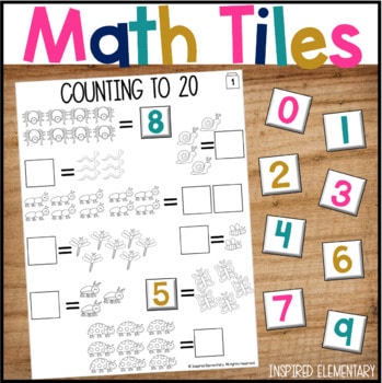Math Tiles: Counting to 20