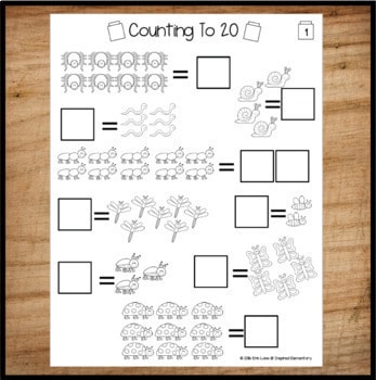 Math Tiles: Counting to 20