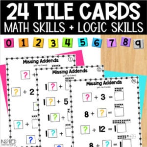 Math Tiles: Missing Addends · Inspired Elementary