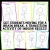 Movement Break Cards Brain Break | Mimic Me! · Inspired Elementary