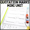 Quotation Marks Worksheets Activities and Games · Inspired Elementary