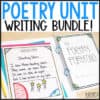 Poetry Unit | Poetry Writing Bundle · Inspired Elementary