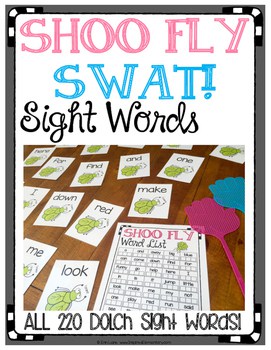 SHOO FLY SWAT! All 220 DOLCH Sight Words · Inspired Elementary