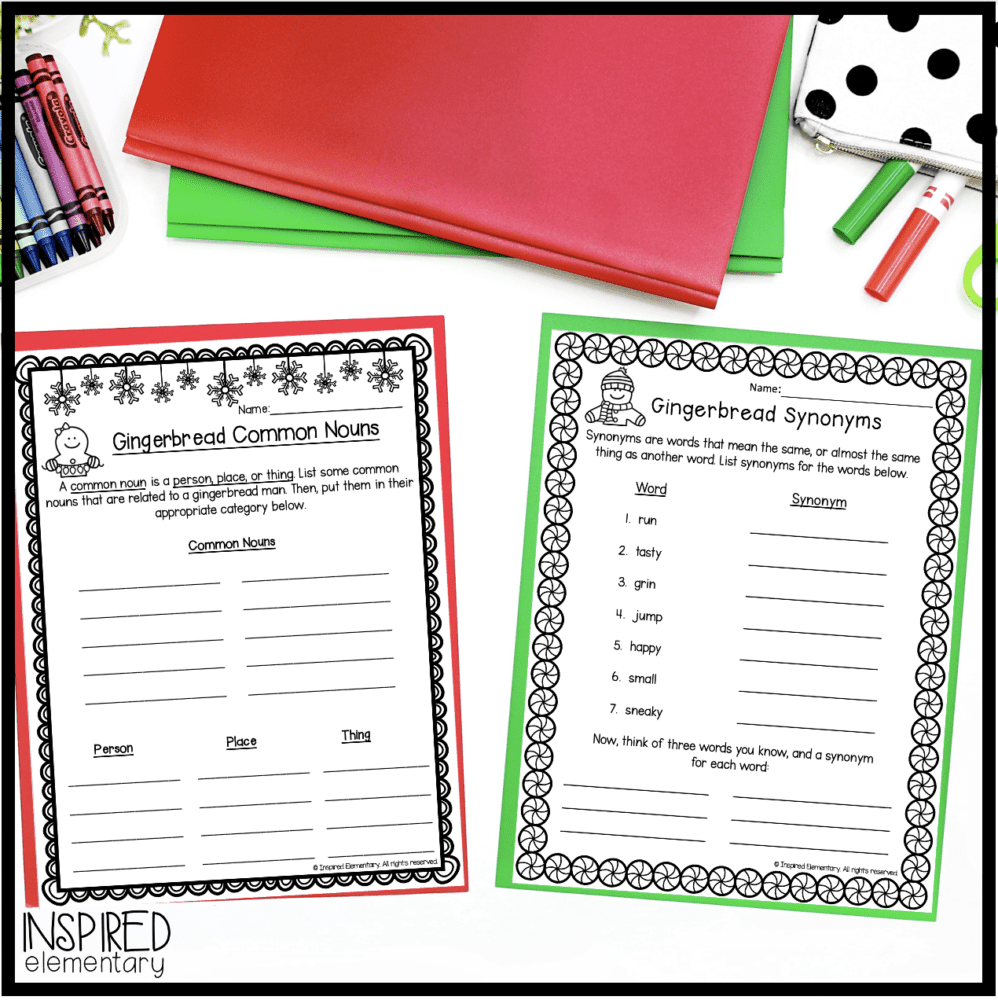 Gingerbread Man Unit | Comparing Stories Reading | Gingerbread Writing ...