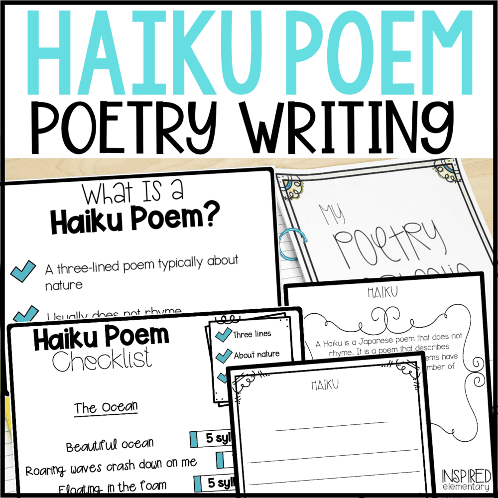 Haiku Poetry Haiku Poem Poetry Writing · Inspired Elementary