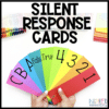 Silent Response Cards: Student Participation Tool for All Subjects ...