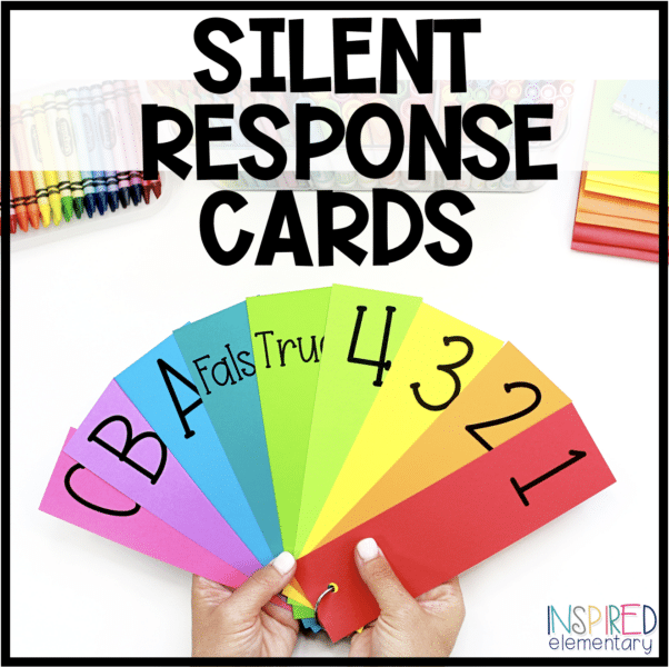 Silent Response Cards: Student Participation Tool for All Subjects ...