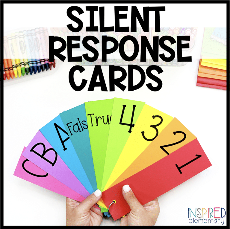Silent Response Cards: Student Participation Tool for All Subjects ...