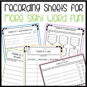 Sight Word Card Game - SHOO FLY (ALL 220 DOLCH SIGHT WORDS!) · Inspired ...