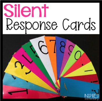 Silent Response Cards: Student Participation Tool for All Subjects ...