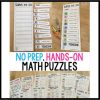 Solve It Strips: Mental Math Puzzles Freebie! · Inspired Elementary