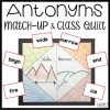 Synonym, Antonym, & Homophone Match-Ups and Activities BUNDLE ...