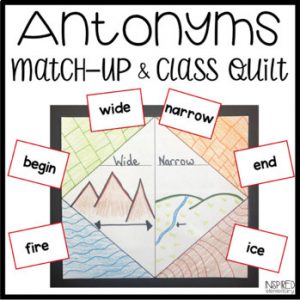 Synonym, Antonym, & Homophone Match-Ups and Activities BUNDLE ...