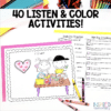 Listen and Color BUNDLE | Following Directions Activities · Inspired ...