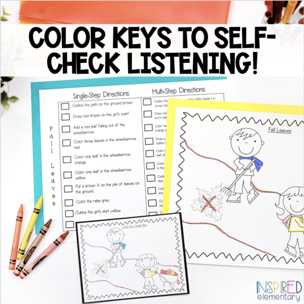 Listen and Color BUNDLE | Following Directions Activities · Inspired ...