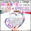 Valentine's Day Writing: 3-D Hearts Activity · Inspired Elementary