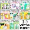 Writing Activities 3D Bundle | Writing Craftivities · Inspired Elementary