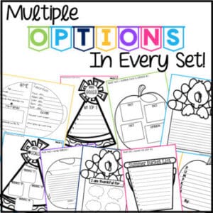 Writing Activities 3D Bundle | Writing Craftivities · Inspired Elementary