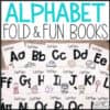 Alphabet Fold & Fun Books {Alphabet Activities for Distance Learning ...