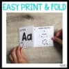 Alphabet Fold & Fun Books {Alphabet Activities for Distance Learning ...