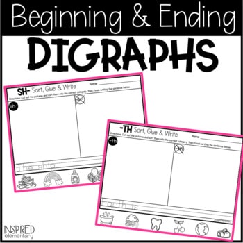 Digraphs Sort, Glue & Write: Beginning and Ending Digraphs · Inspired ...