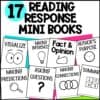 Reading Response Mini Books & Anchor Charts · Inspired Elementary