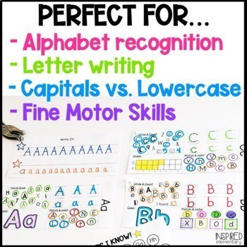 Alphabet Activities | Letter Writing Practice | Alphabet Activity ...
