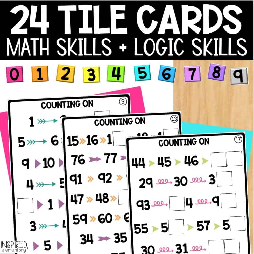 Math Tiles Counting On to 100 · Inspired Elementary