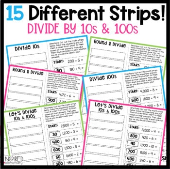 Dividing Whole Numbers | Division | Solve It Strips® · Inspired Elementary