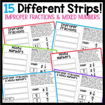 Mixed Numbers to Improper Fractions | Converting Fractions | Solve It ...