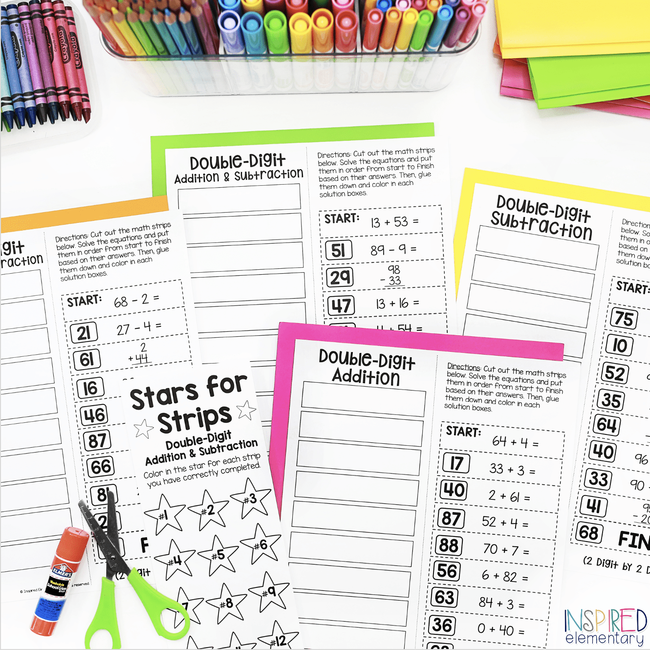 solve-it-strips-math-centers-inspired-elementary