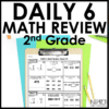 2nd Grade Spiral Math Review DAILY 6 Morning Work Math Warm Up ...