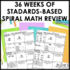 2nd Grade Spiral Math Review DAILY 6 Morning Work Math Warm Up ...